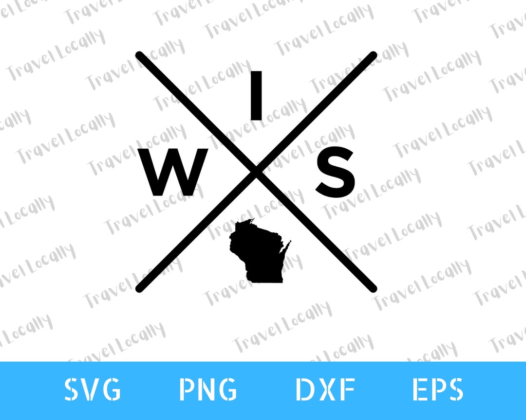 Wisconsin Svg, Wisconsin Clipart, Cutting Machine, WI, Transparent ...