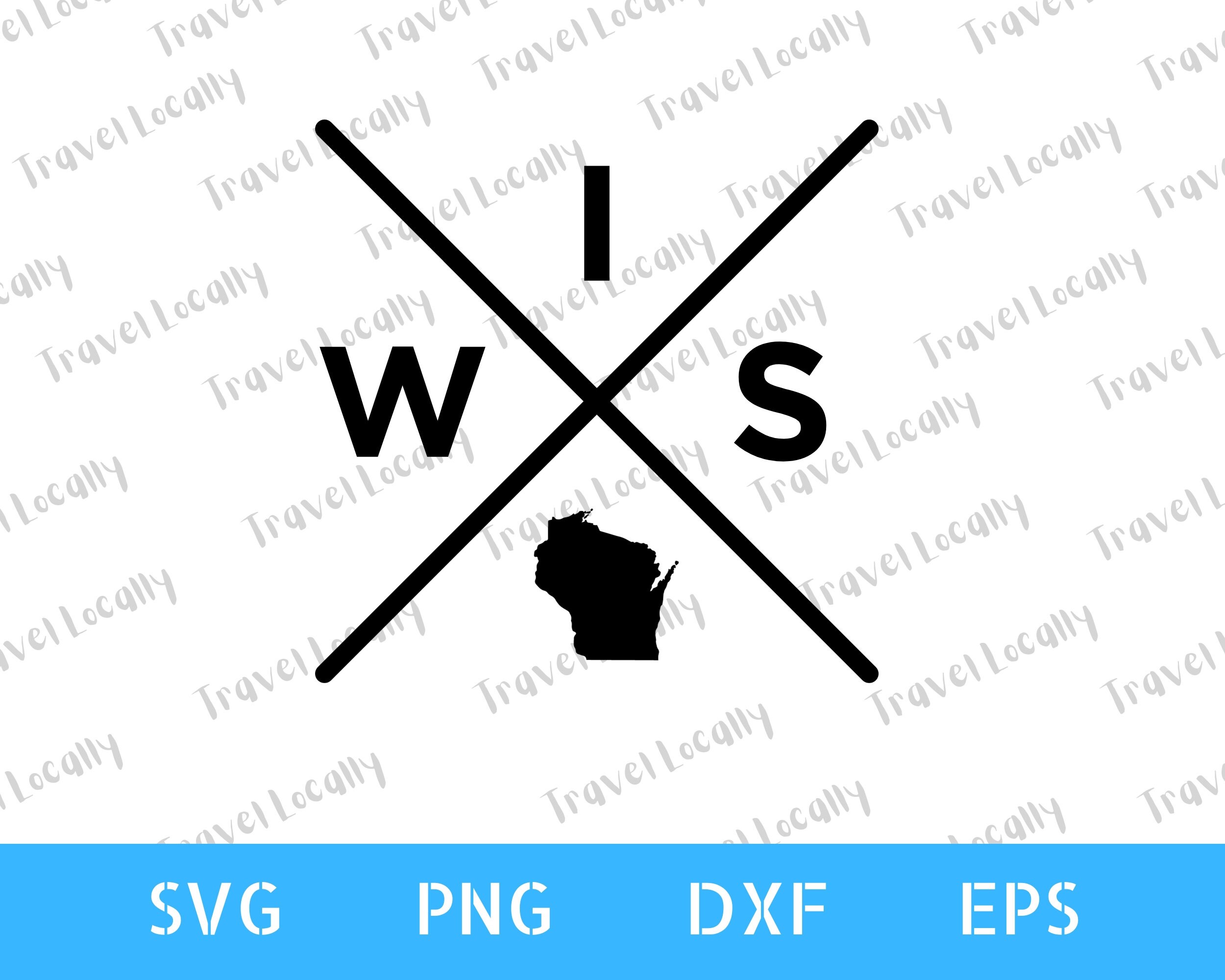 Wisconsin Svg, Wisconsin Clipart, Cutting Machine, WI, Transparent ...