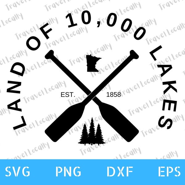 Minnesota Lakes Art - Etsy
