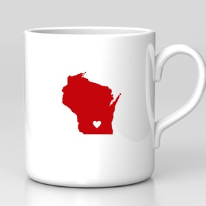 Wisconsin Svg, Madison Svg, Badgers, Outline, Heart, WI, Transparent ...