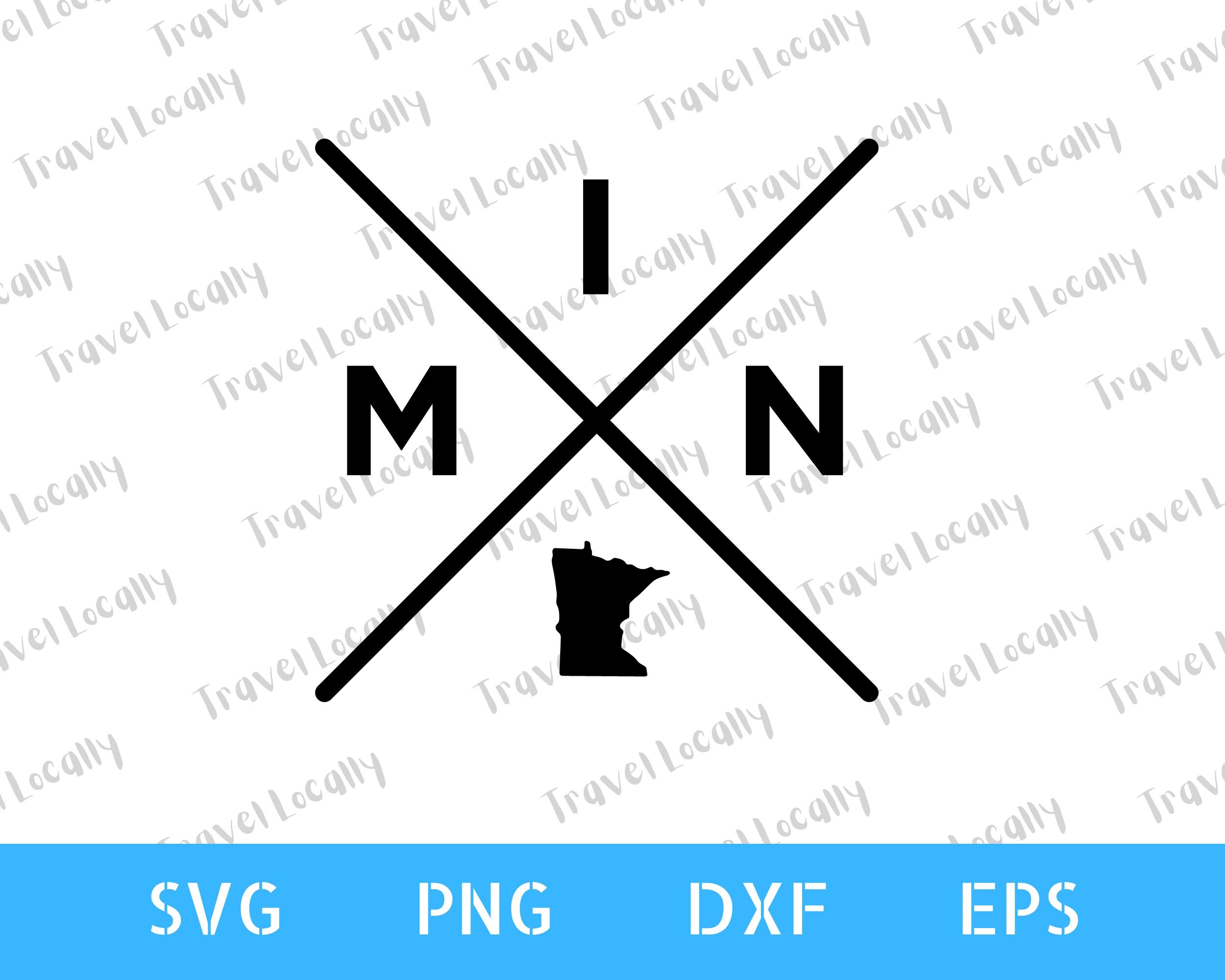Minnesota Svg, Minnesota Clipart, Cutting Machine, MN, Transparent ...