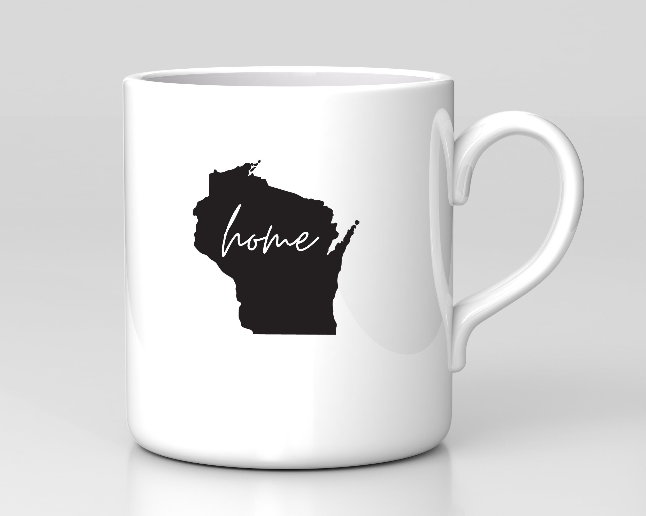 Wisconsin Svg, Home Text Svg, Wisconsin Outline, WI, Transparent ...