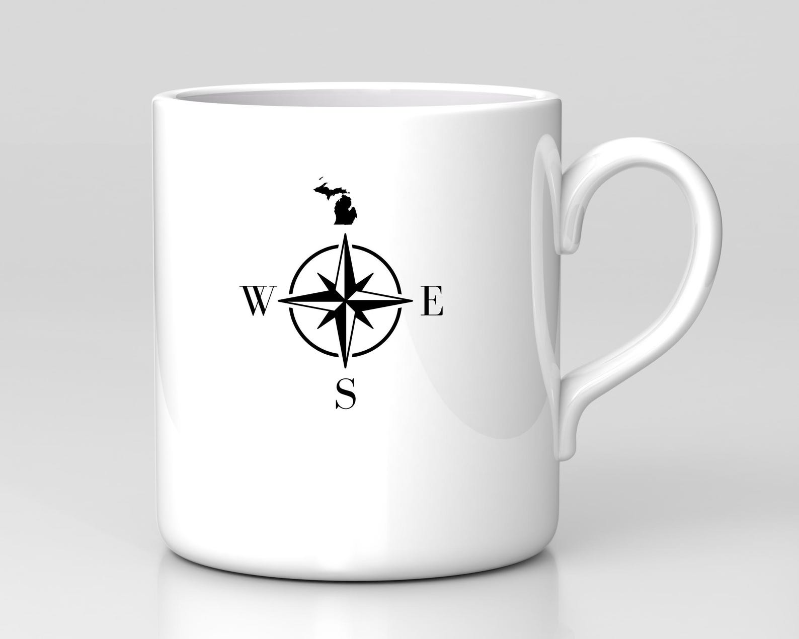 Michigan Svg, up North Svg, Compass Png, MI, Files for Cricut ...