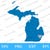 Michigan Svg, up North Svg, Compass Png, MI, Files for Cricut ...