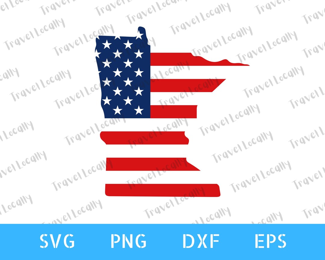Minnesota Svg, USA Flag Svg, Minnesota Outline, MN, Transparent ...