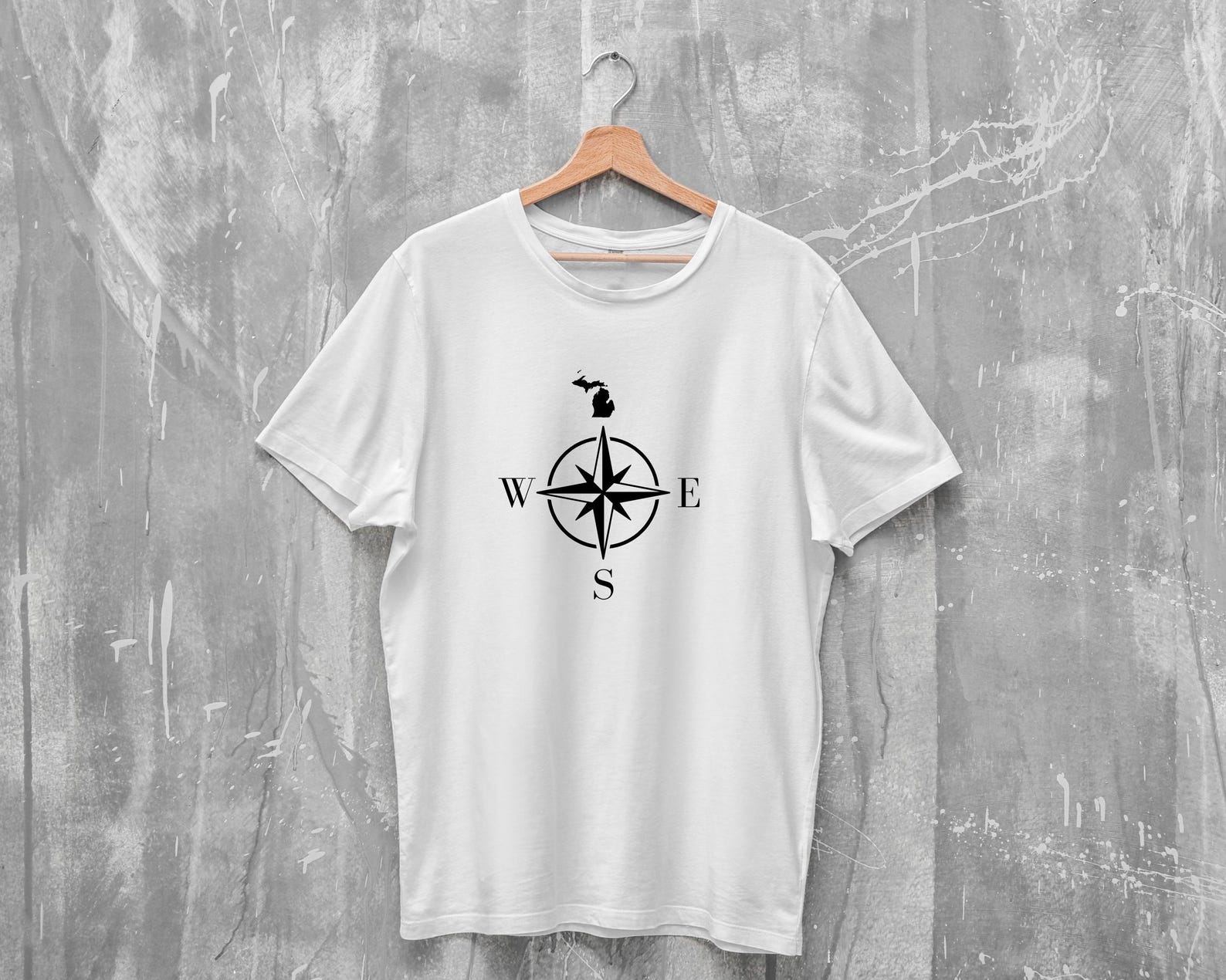 Michigan Svg, up North Svg, Compass Png, MI, Files for Cricut ...