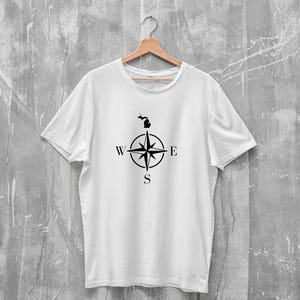 Michigan Svg, up North Svg, Compass Png, MI, Files for Cricut ...