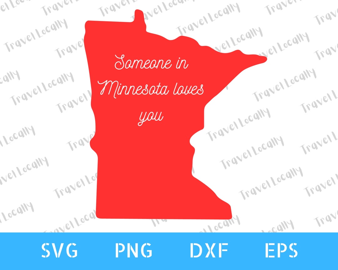 Minnesota Svg, Love Svg, Minnesota Outline, MN, Transparent Background ...