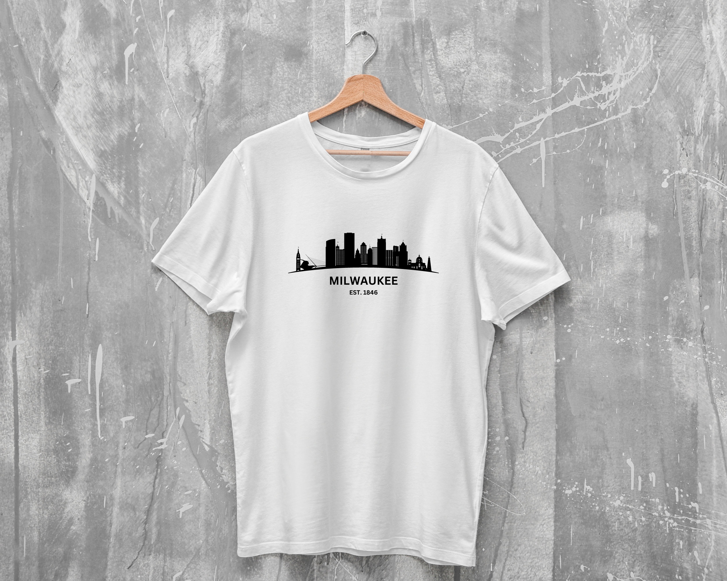 Milwaukee Skyline Svg, Wisconsin Design Svg, Midwest, Cricut Files ...