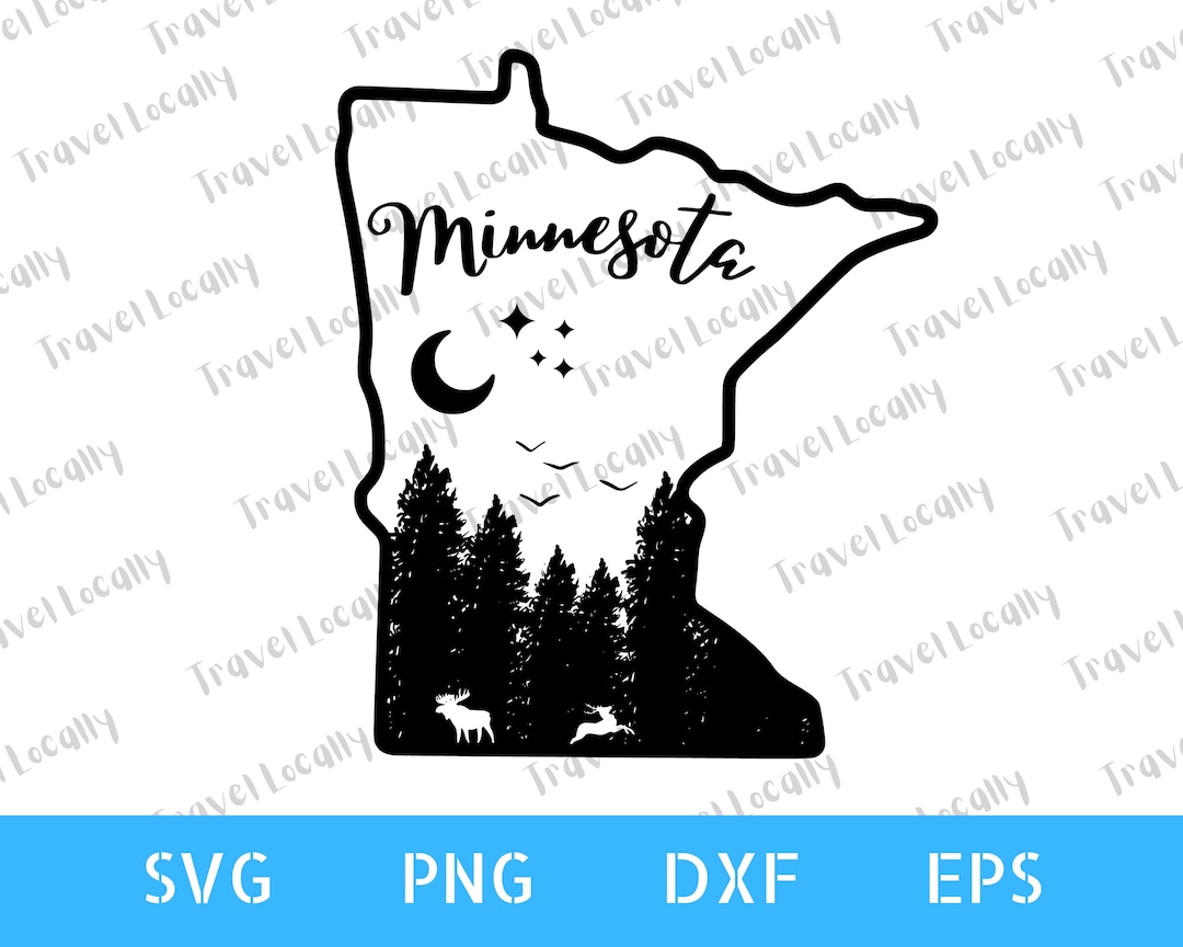 Minnesota Svg, Minnesota Nature, Outdoors, Design MN, Transparent ...