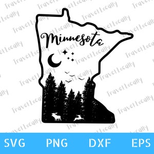 Minnesota Svg, Minnesota Nature, Outdoors, Design MN, Transparent ...