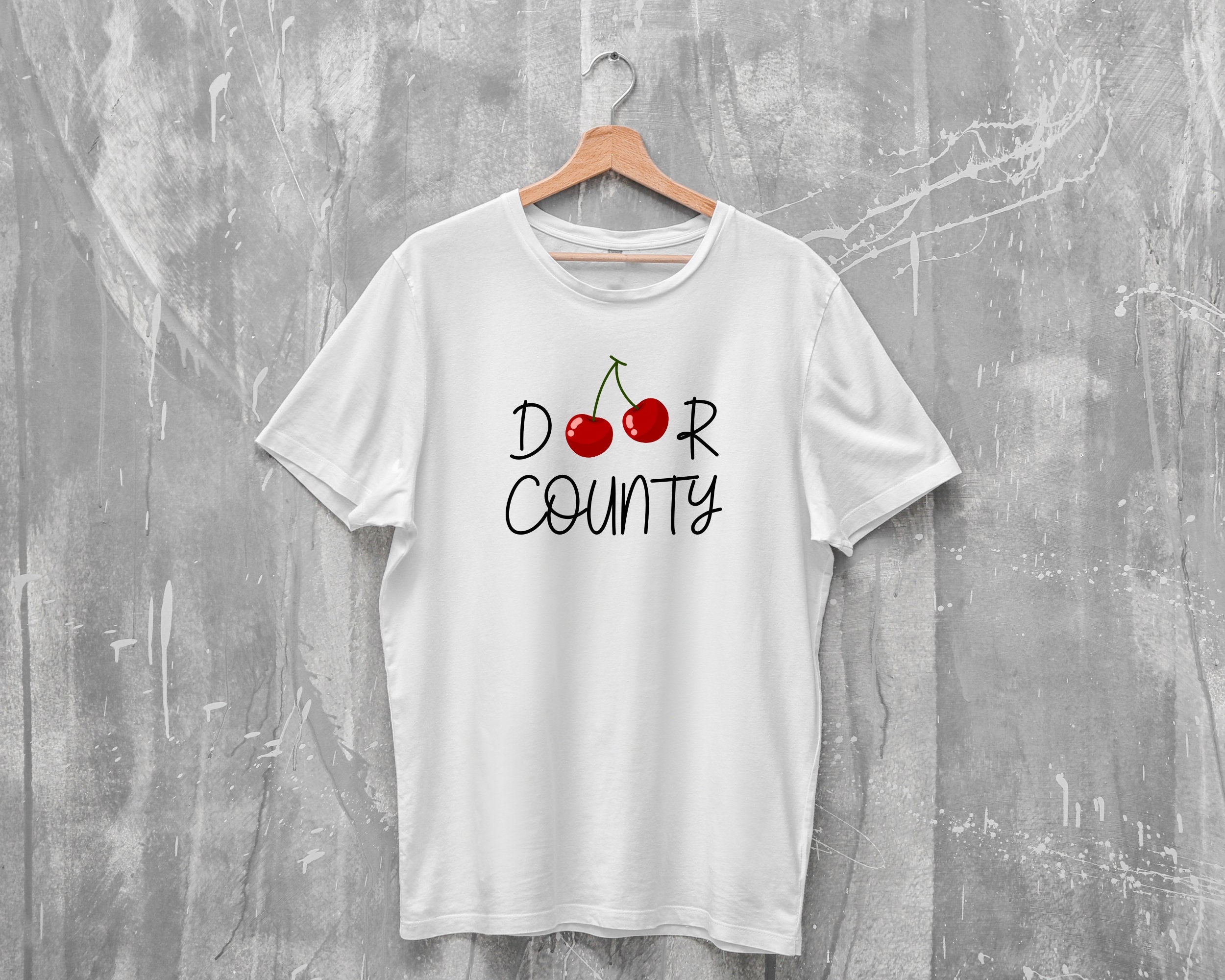 Door County Svg, Wisconsin Svg, Wisconsin Png, Cherries, Files for ...