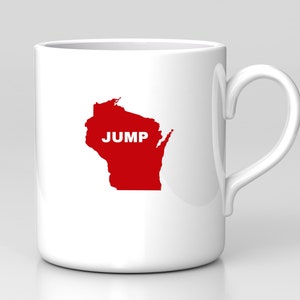 Wisconsin Svg, Madison Svg, Badgers, Outline, Jump Around, WI ...