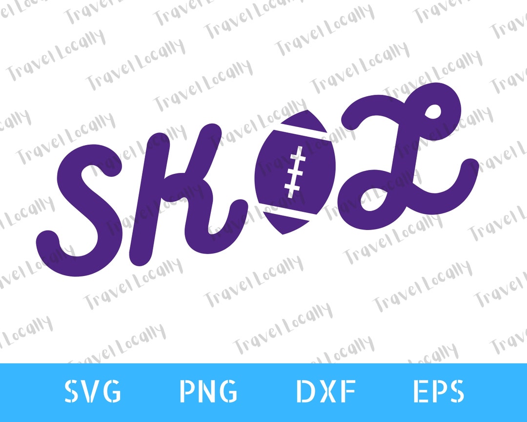 Skol Svg, Minnesota Svg, Football Png, Vikings, Files for Cricut ...