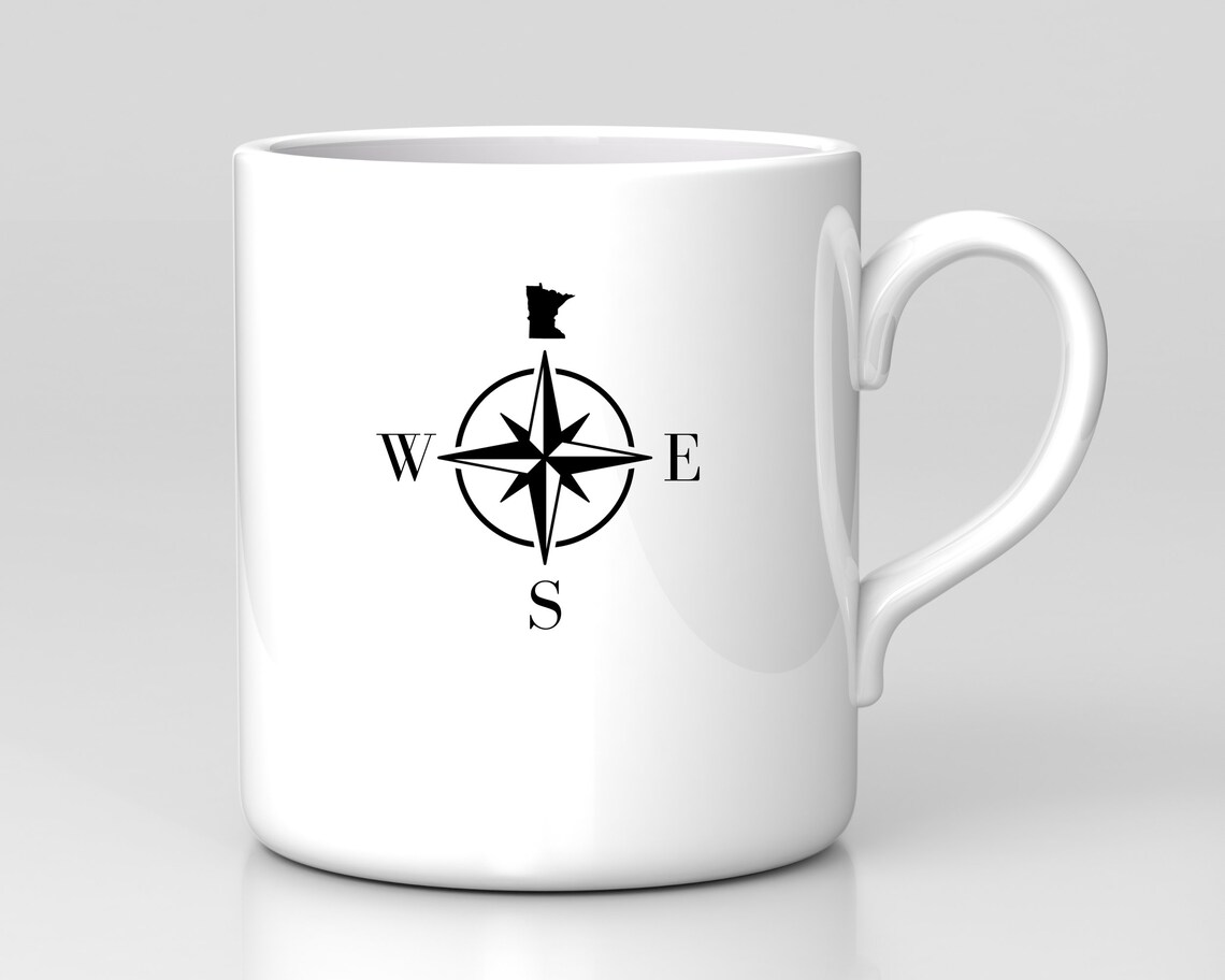 Minnesota Svg, Minnesota Compass, Design MN, Transparent Background ...