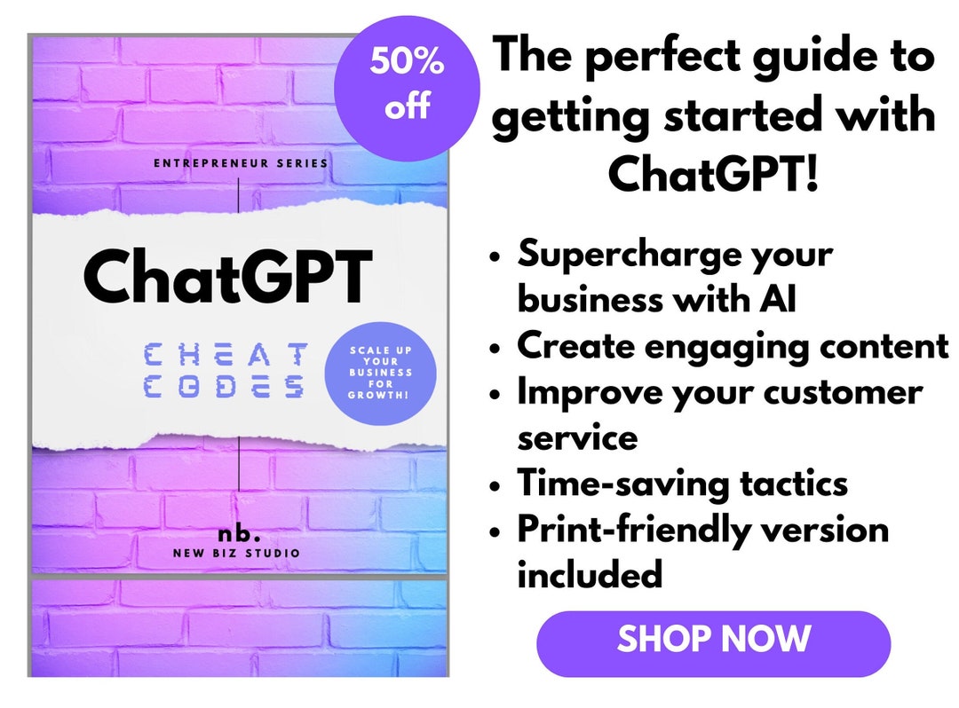 Chatgpt Cheat Codes: Beginners Guide to Using AI to Grow Your Small ...