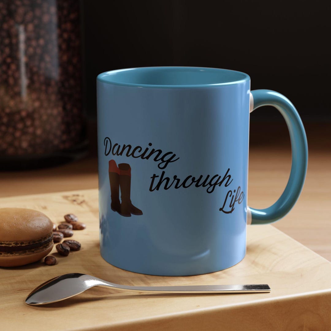 Wicked Inspired Ceramic Mug - "dancing Through Life" - Fiyero - Etsy