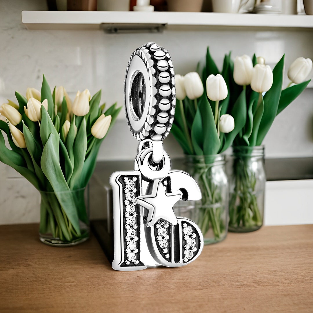Birthday Charm - for 16th, 18th, 21st, 30th, 40th, 50th, 60th ...