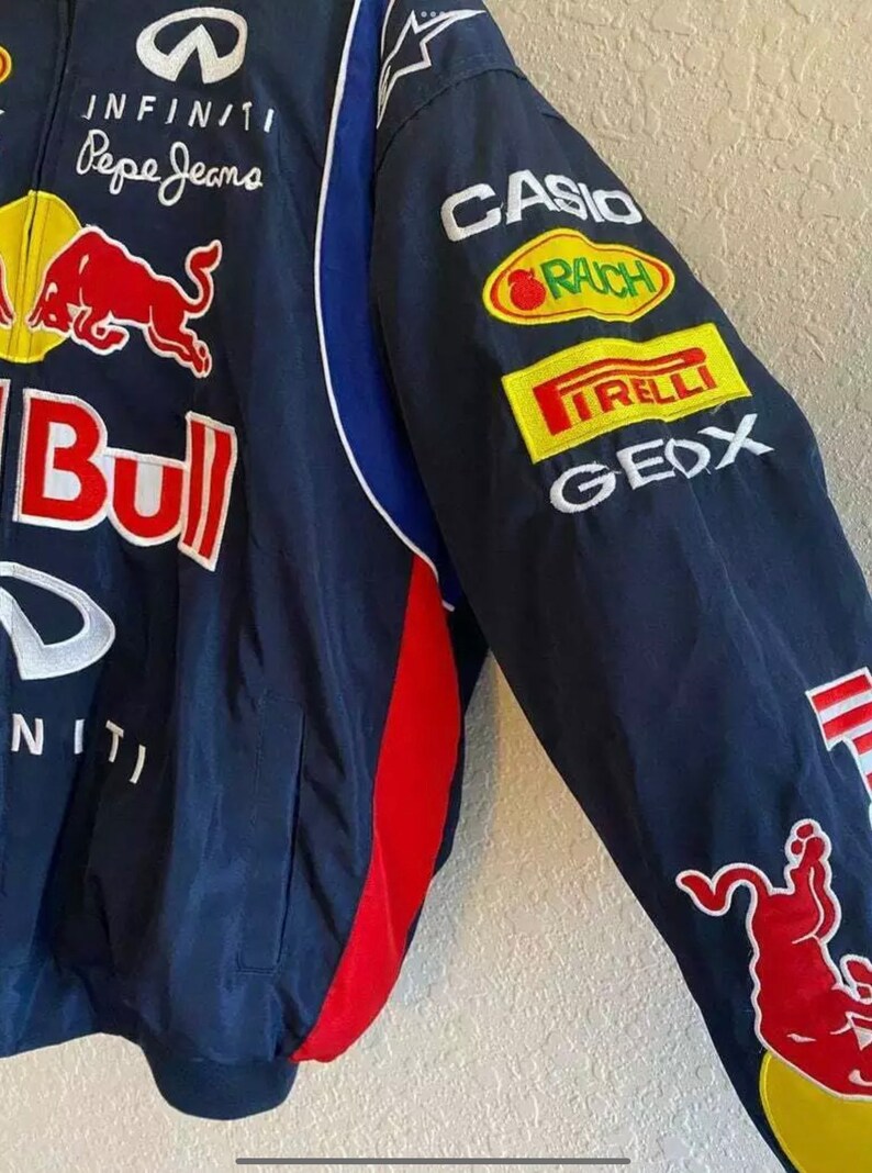 Vintage F1 Racing Jacket Authentic Embroidery - Etsy