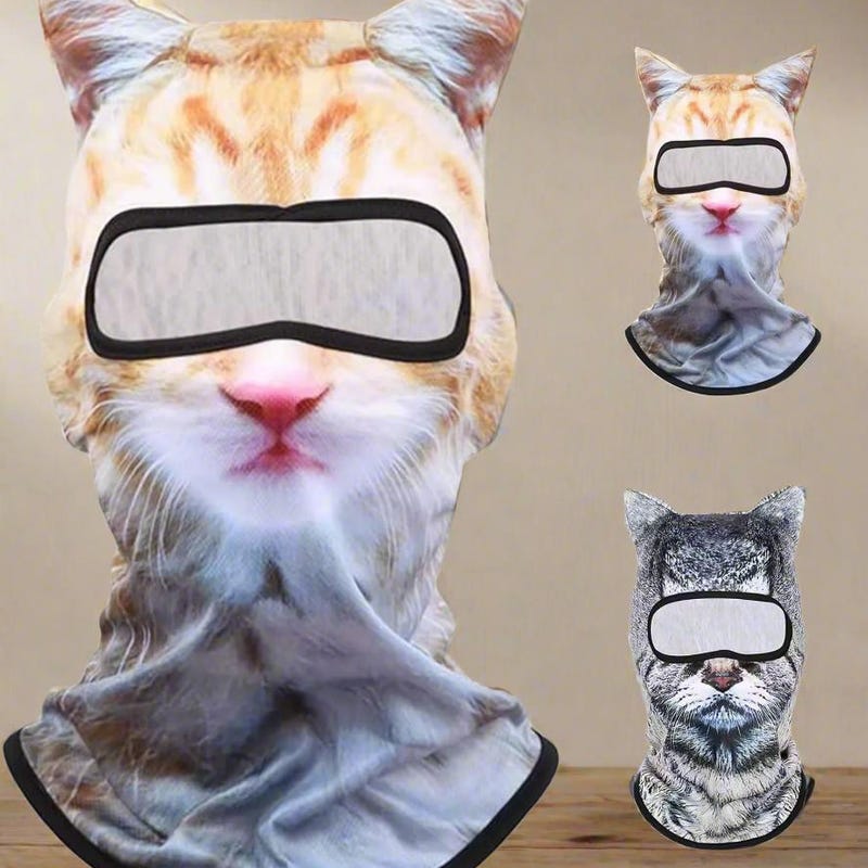 Cat Ski Mask - Etsy
