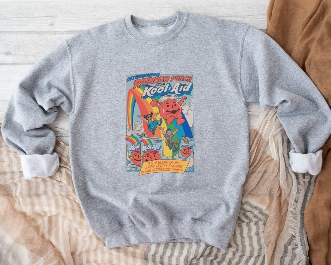 Vintage Kool Aid '84 Sweatshirt, Retro Kool Aid Sweatshirt, Vintage ...