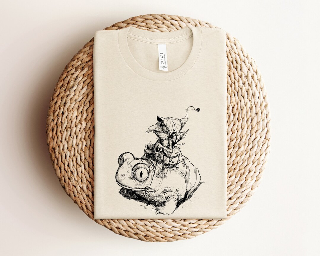 Frog Cottagecore Shirt, Goblincore Shirt, Frog and Goblin Shirt, Toad ...