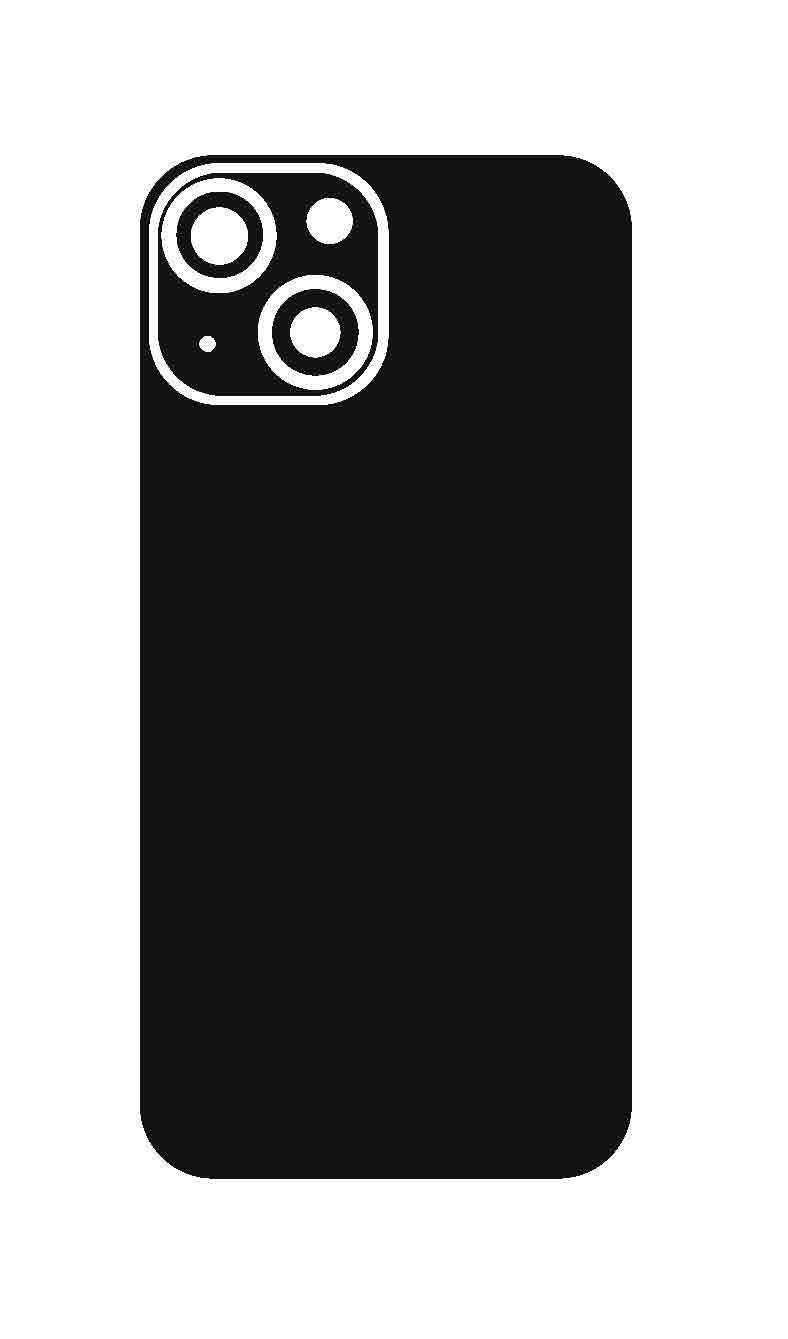 IPhone 13 Mini Skin Template, Vector Cut File, Vinyl Wrap Cutting ...