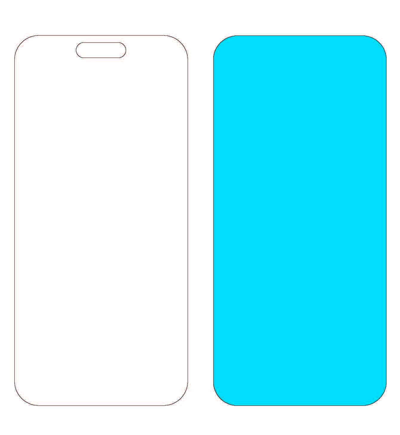 IPhone 15 Pro Max Skin Template: Vector Cut File for Cricut, Silhouette ...