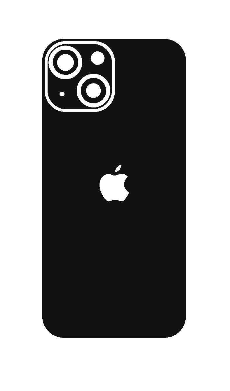 IPhone 13 Mini Skin Template, Vector Cut File, Vinyl Wrap Cutting ...