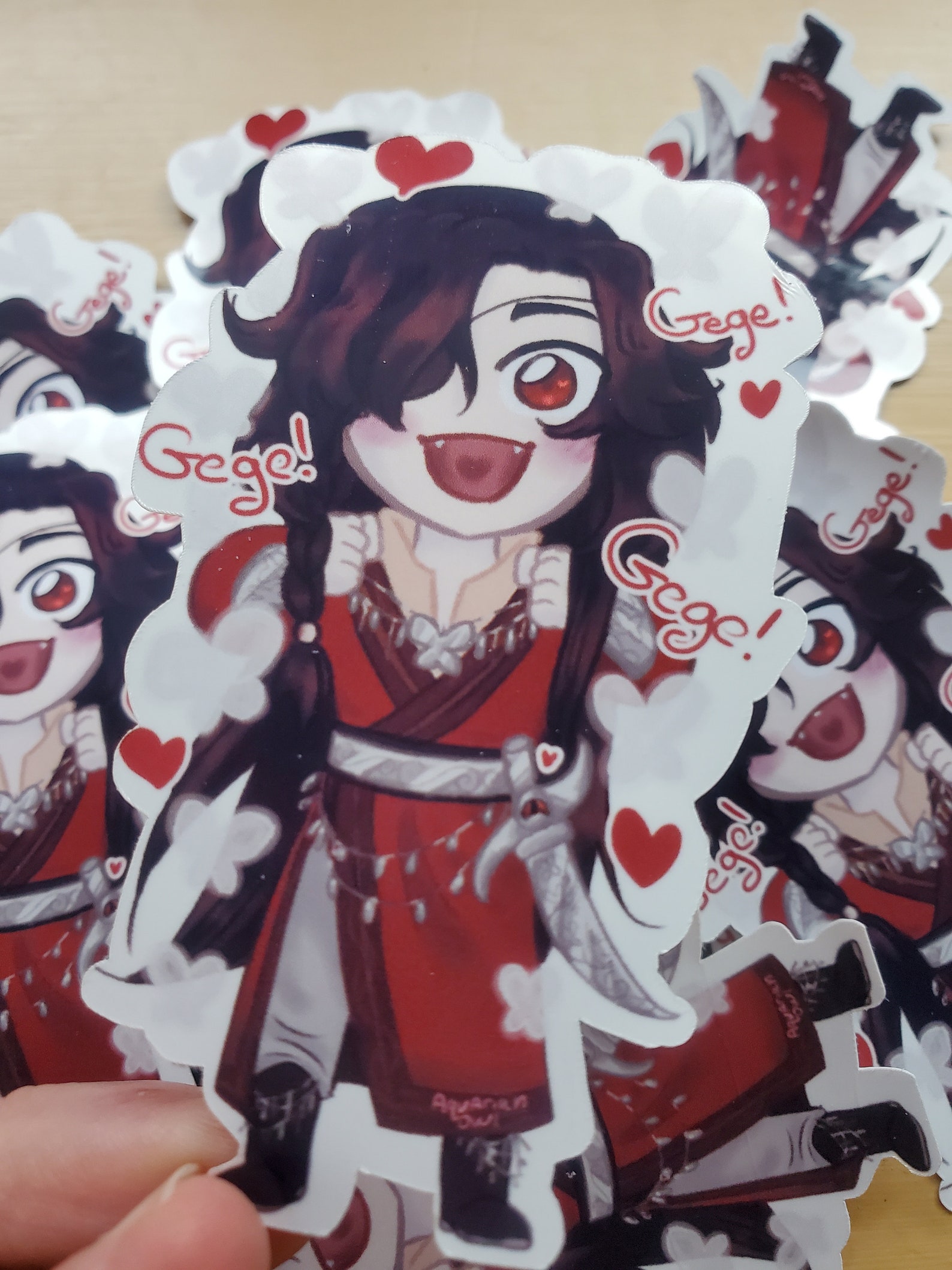 TGCF Stickers | 3" Chibi - Etsy