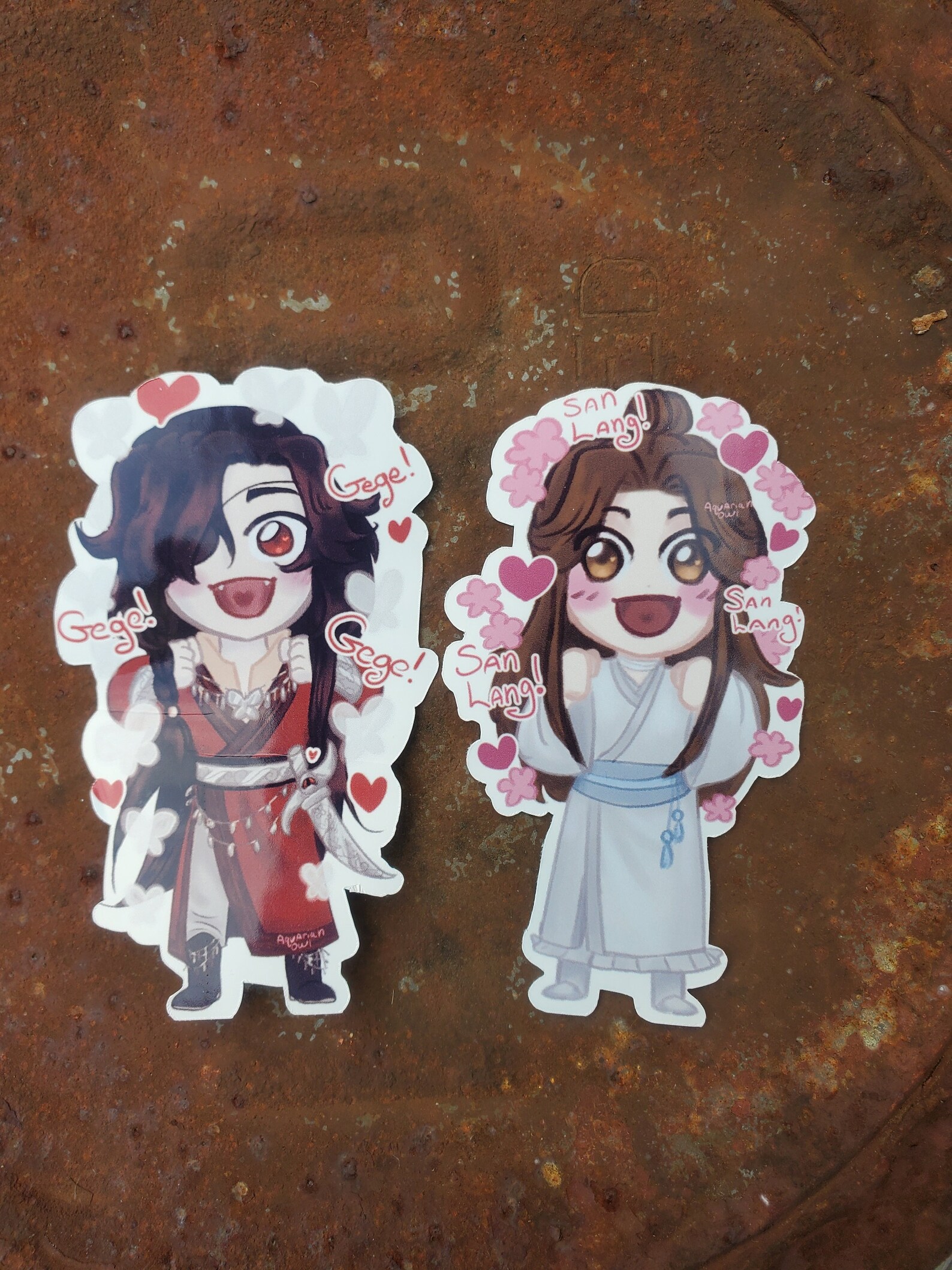 TGCF Stickers | 3" Chibi - Etsy