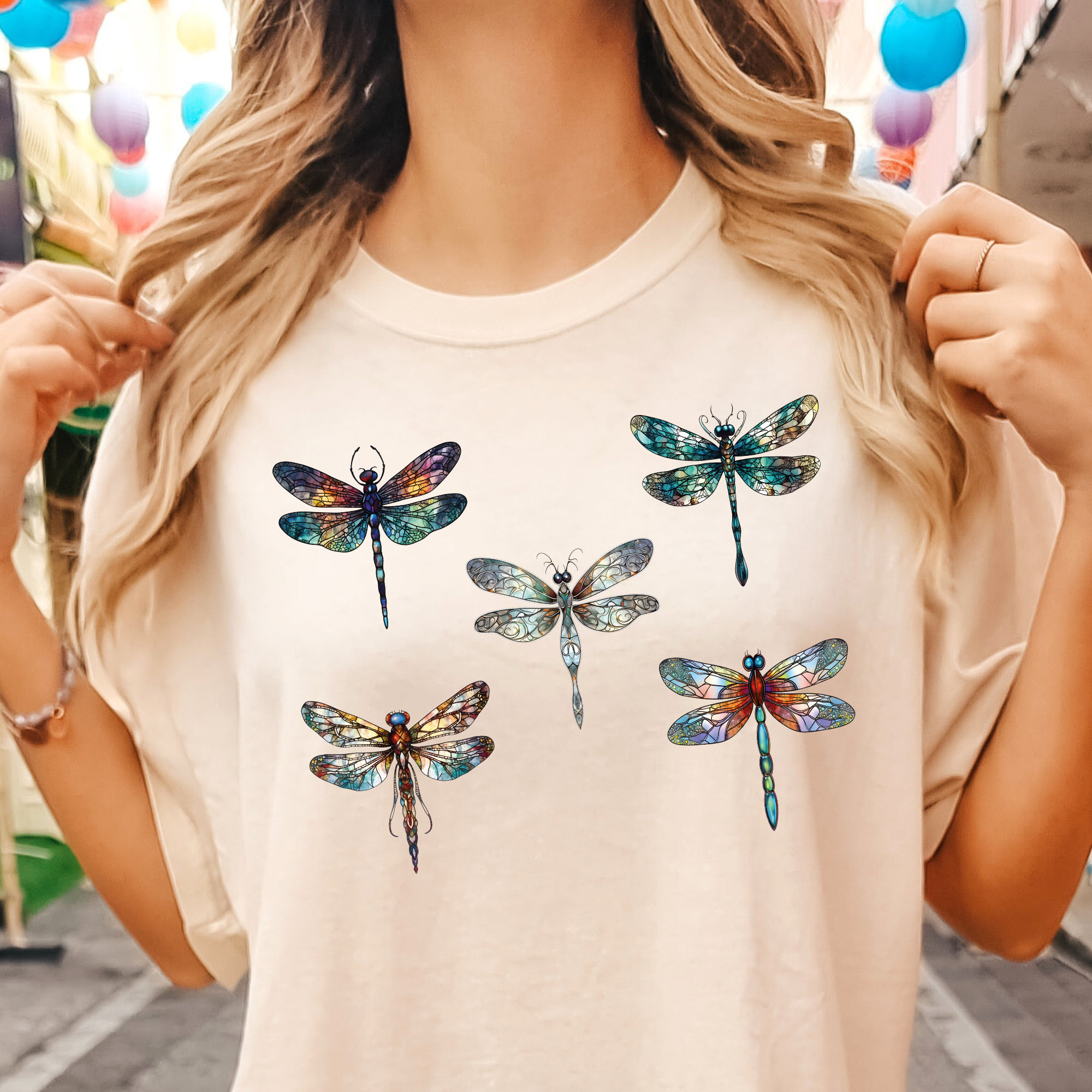 Dragonfly Shirt, Boho Style Dragonflies Shirt, Nature Shirt, Dragonfly ...