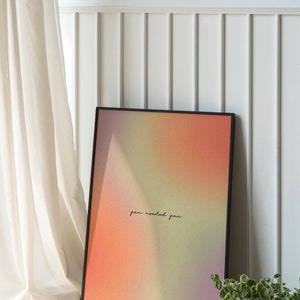 Set of 6 Self Love Printable Posters, Aura Poster, Self Care, Mindful ...