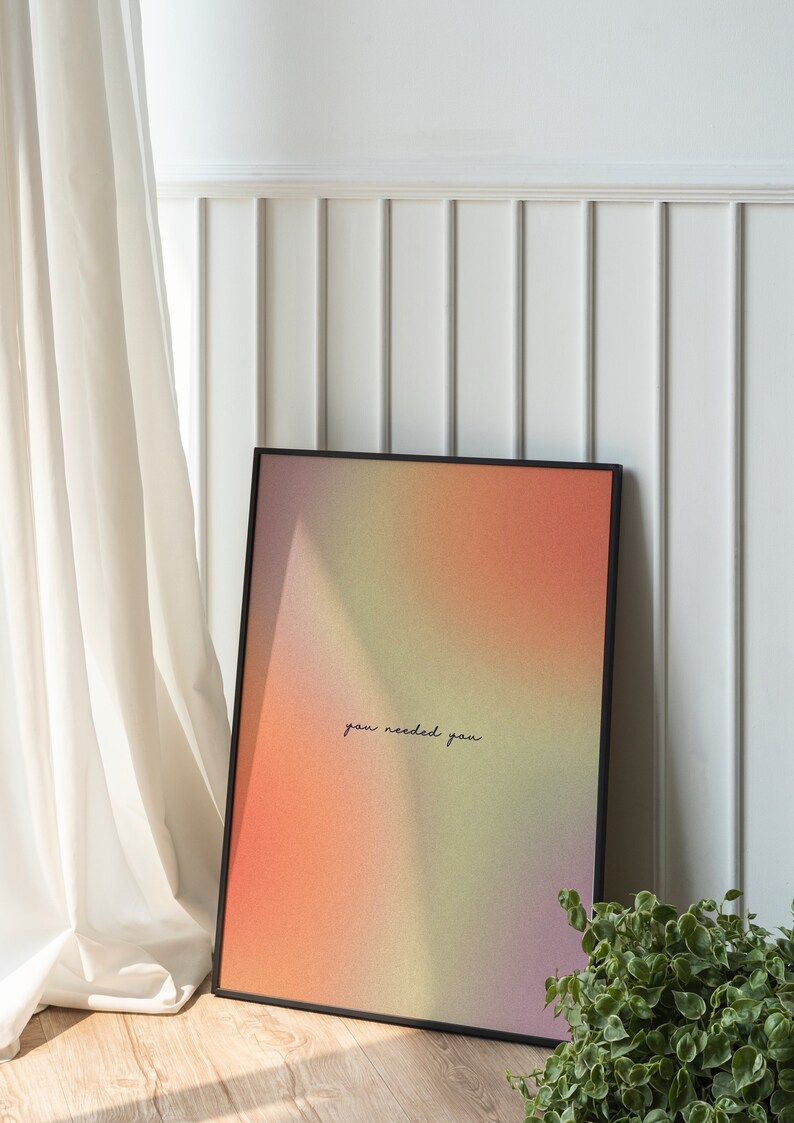 Set of 6 Self Love Printable Posters, Aura Poster, Self Care, Mindful ...