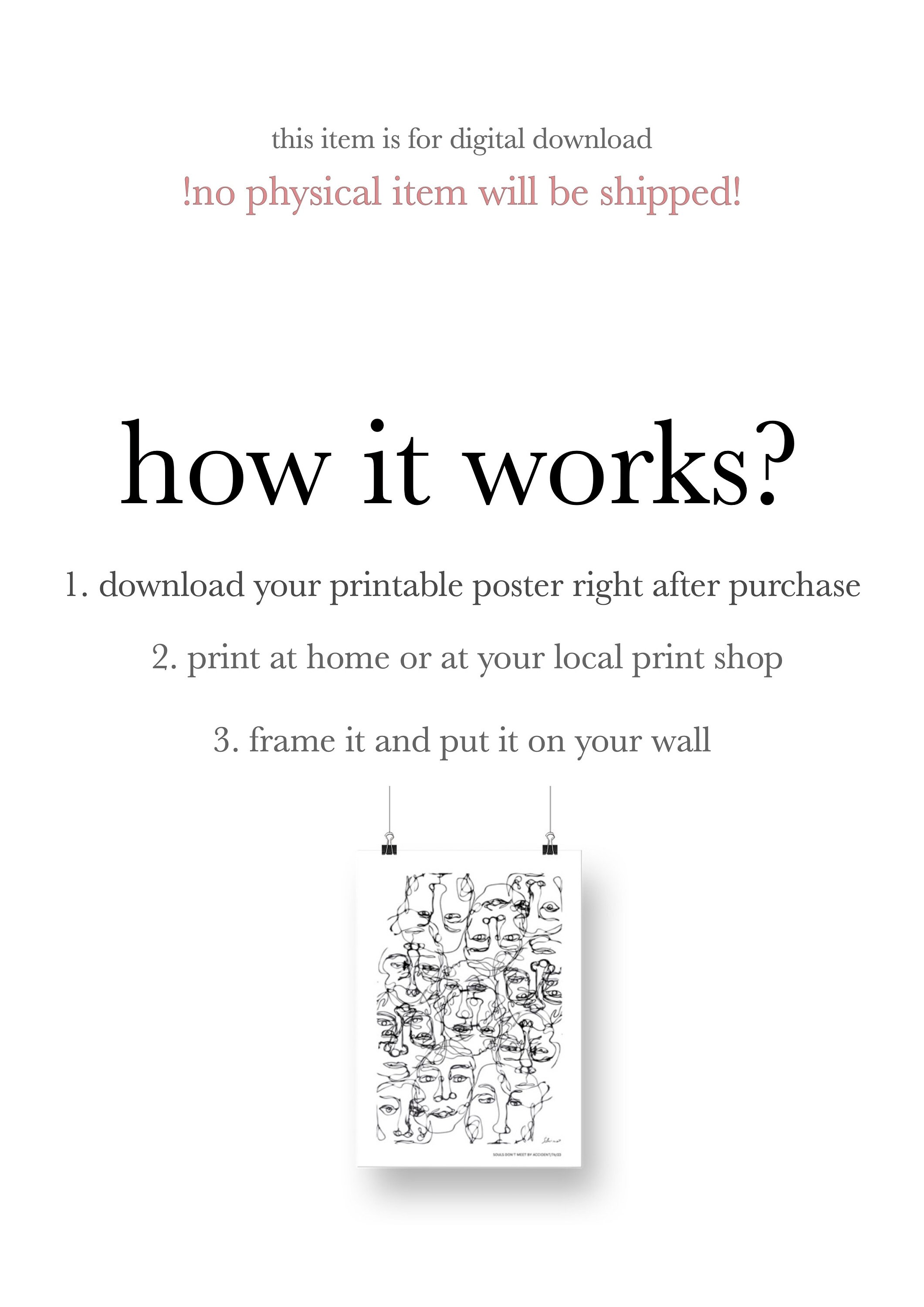 Printable Artwork Poster, Minimalist Art, Wall Decor, Minimalist ...