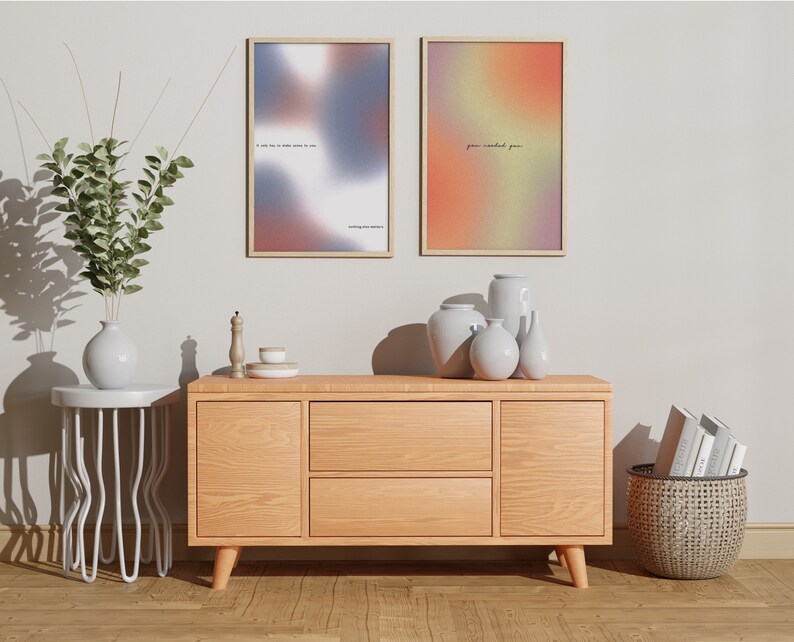 Set of 6 Self Love Printable Posters, Aura Poster, Self Care, Mindful ...