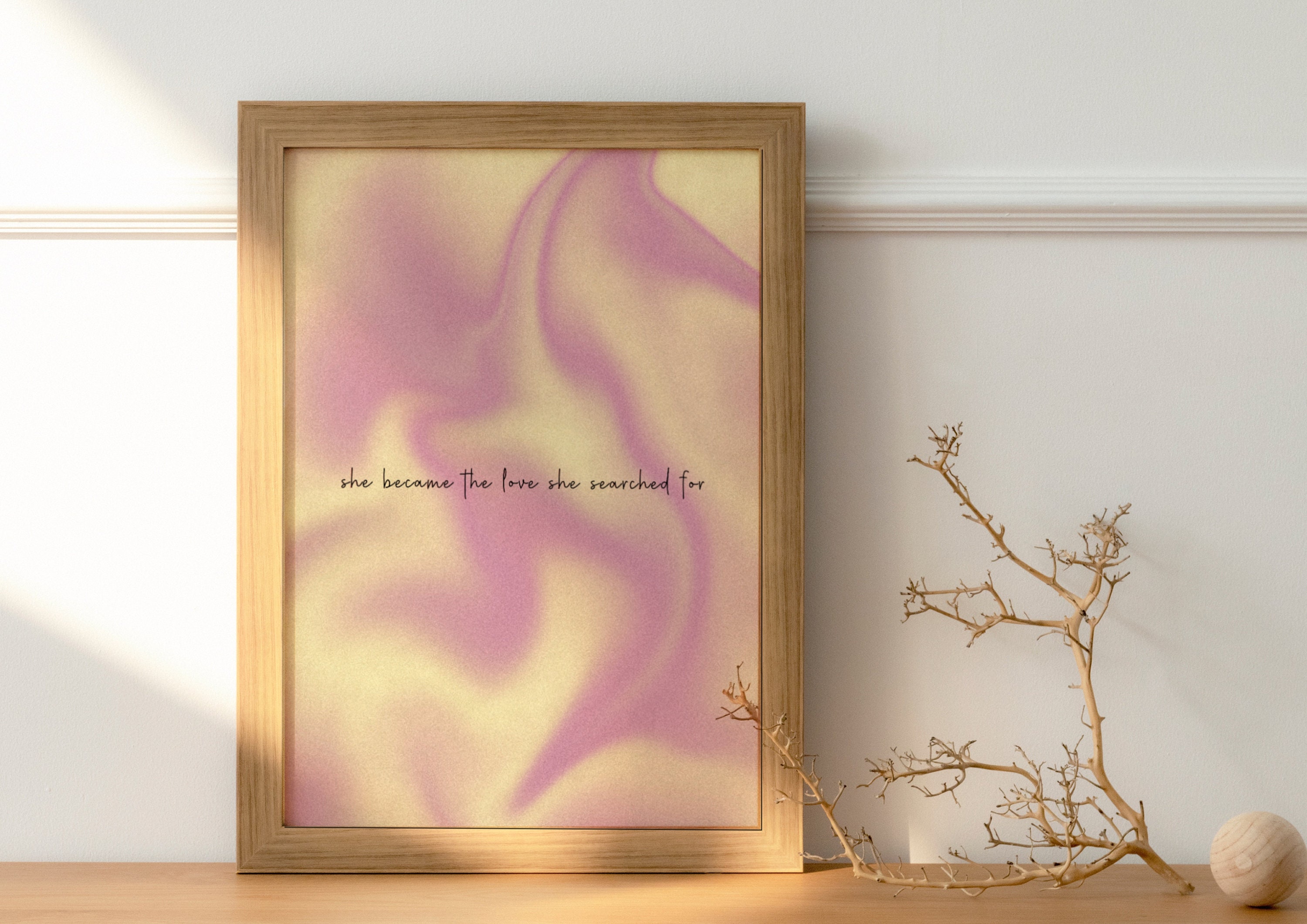 Set of 6 Self Love Printable Posters, Aura Poster, Self Care, Mindful ...