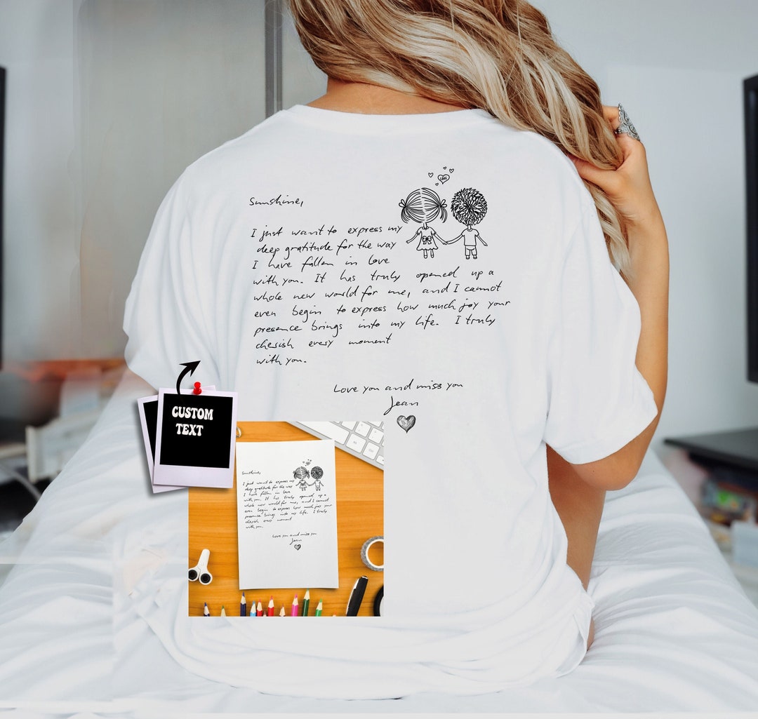 Custom Letter T-shirts, Valentine's Day Gift, Couple Shirt, Birthday ...