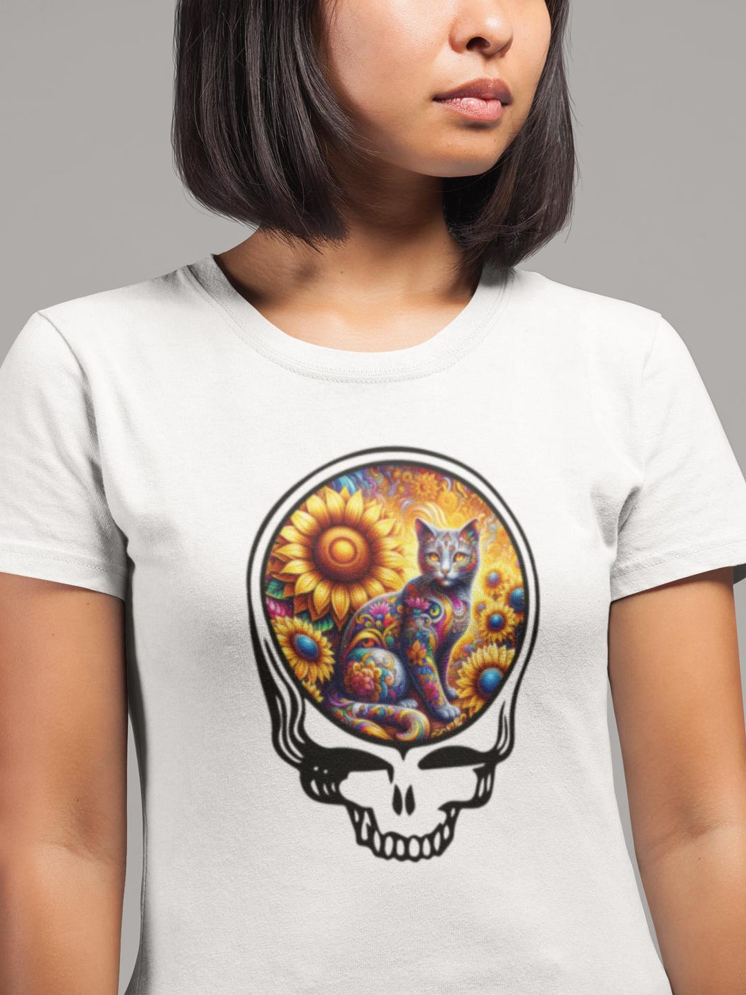 Grateful Dead China Cat Sunflower Inspired Shirt, Deadhead Gift ...