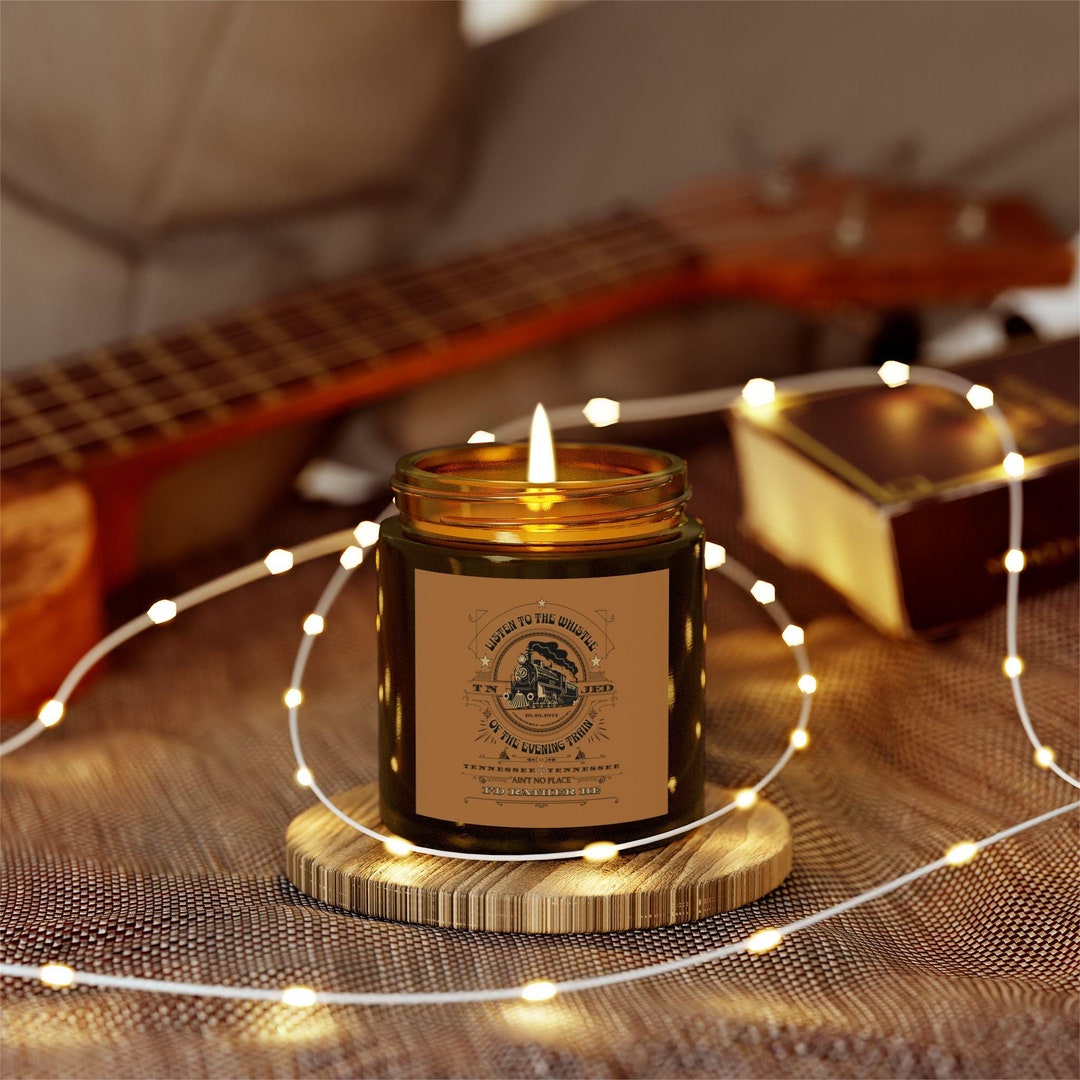 Tennessee Jed Scented Candle, Gift for Deadhead, Grateful Dead Fan Home ...