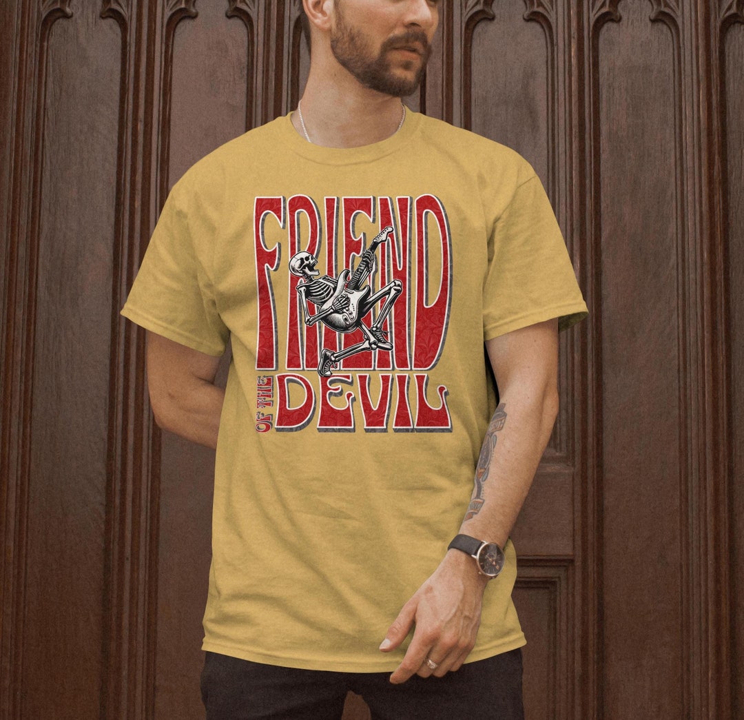 Grateful Dead Inspired Shirt, Friend of the Devil, Music Lover Gift ...