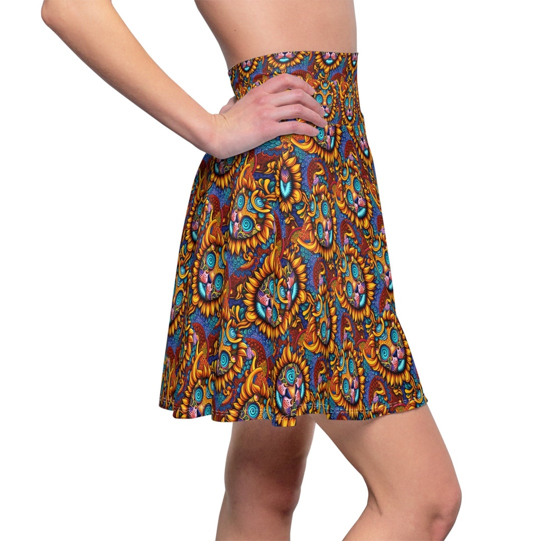 China Cat Sunflower Skirt, Grateful Dead Skirt, Concert Skirt - Etsy
