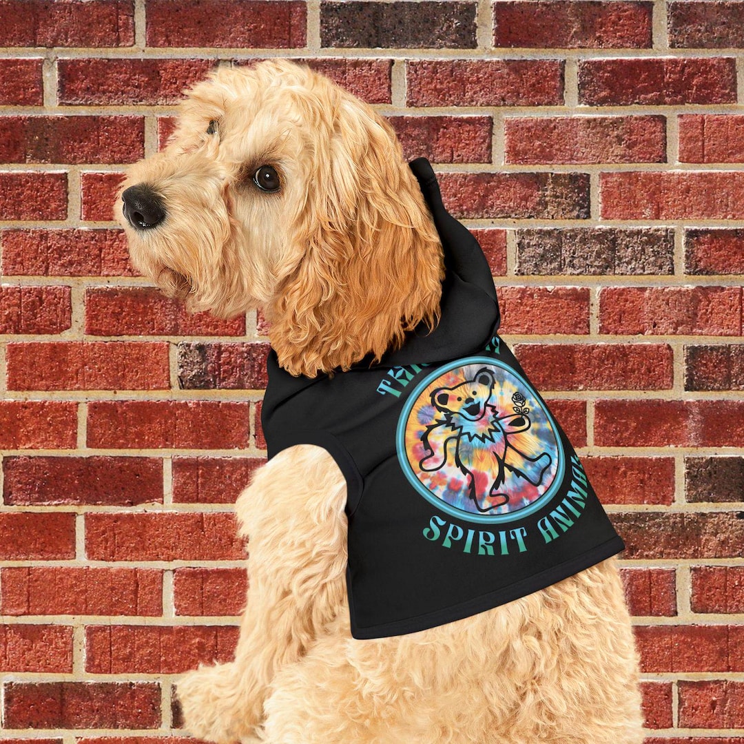 Deadhead Pet Hoodie, Grateful Dead Spirit Animal Shirt, Gift for Jam ...