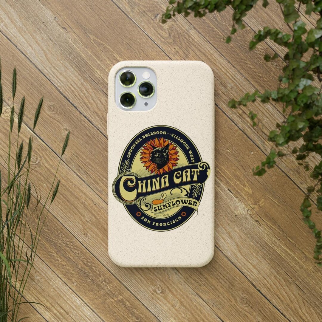 Grateful Dead China Cat Sunflower Biodegradable Grateful Dead Case, Eco ...