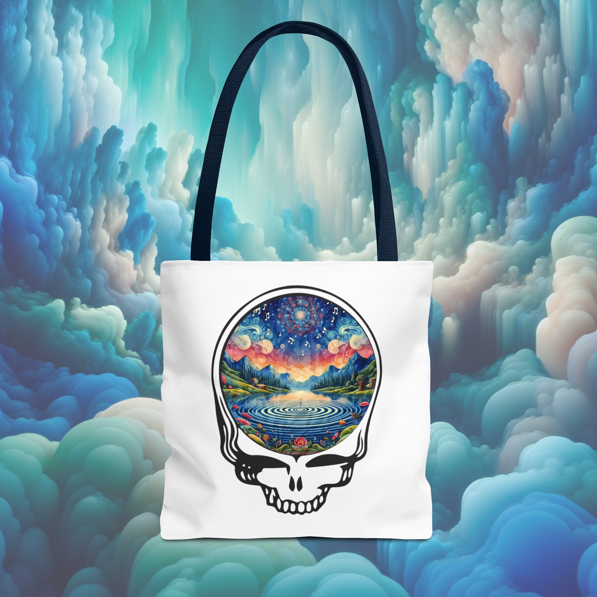Grateful Dead Ripple Inspired Tote Bag, Deadhead Gift, Ripple Quote ...