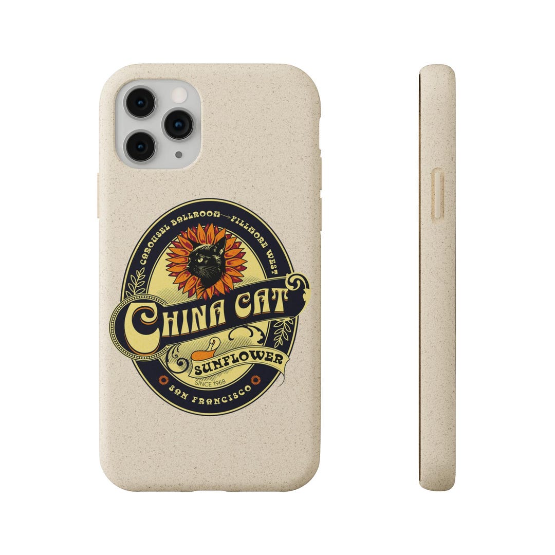 Grateful Dead China Cat Sunflower Biodegradable Grateful Dead Case, Eco ...