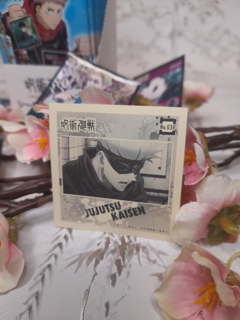Jujutsu Kaisen Sticker Blind Bag Blind Box Anime Merch Mystery Bag Gojo ...