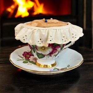 Tea Cup Pin Cushions - Etsy