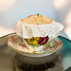 Tea Cup Pin Cushions - Etsy