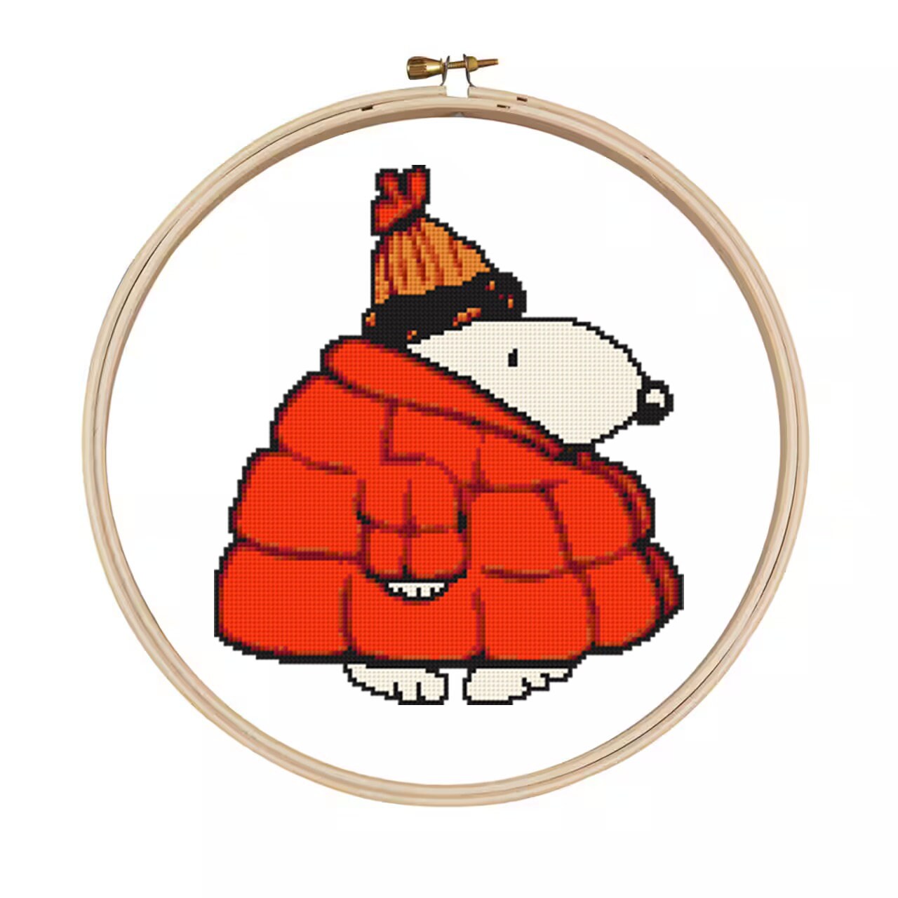 Snoopy Stayin' Cozy Cross Stitch Pattern - Etsy